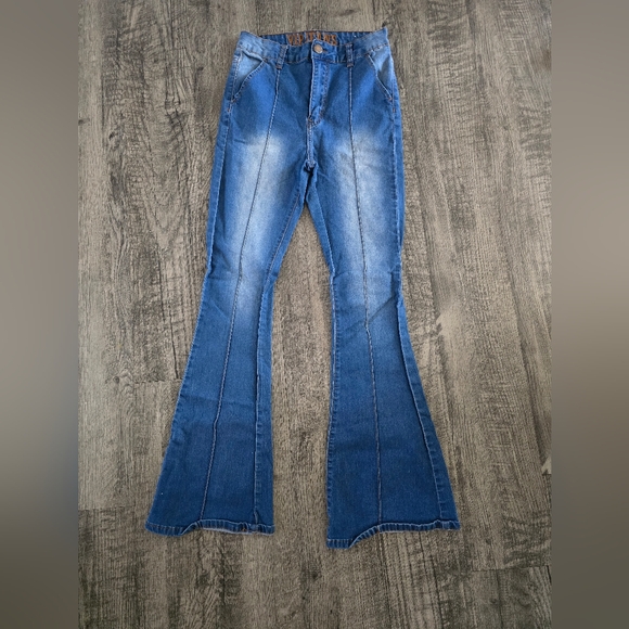 VIP | Jeans | Vip Jeans Classic Blue Flared Women Jeans | Poshmark